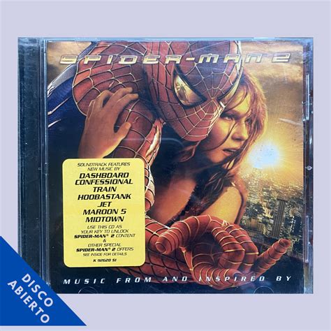 Spider Man 2 Soundtrack Usado Ed Usa 2004 Repisa Playlist
