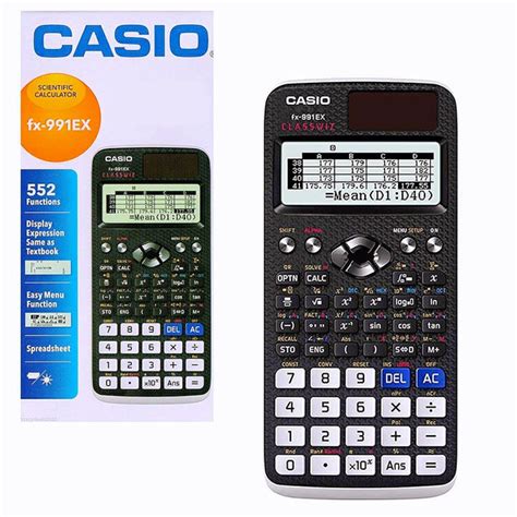 Калькулятор Casio Научный калькулятор Calculators Functions Edition Подходит для