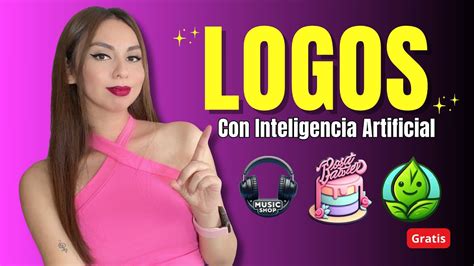Crear LOGOTIPOS Con INTELIGENCIA ARTIFICIAL Gratis Hacer Logos Con