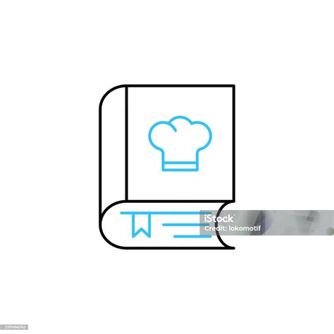 편집 가능한 획이 있는 요리책 두 가지 색상 선 아이콘입니다 아이콘은 웹 디자인 모바일 앱 Ui Ux 및 Gui 디자인에 적합합니다 가정 생활에 대한 스톡 벡터 아트 및
