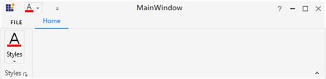 Ribbongallery In Wpf Ribbon Control Syncfusion