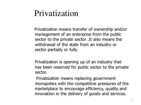 Liberalization Privatization Globalization