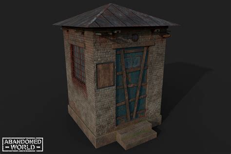 Abandoned Checkpoint 3d Exterior Unity Asset Store