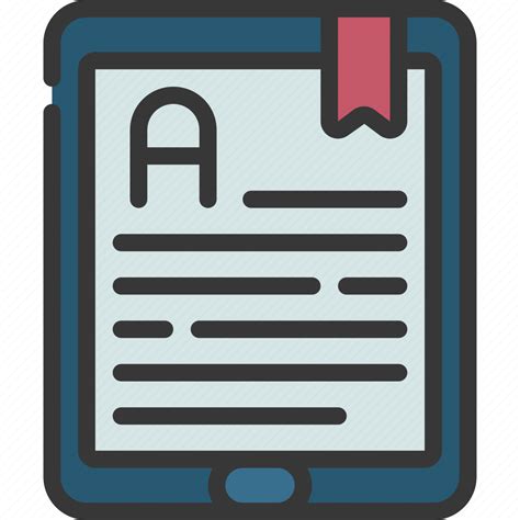 Ebook Reader Elearning Research Reading Icon Download On Iconfinder