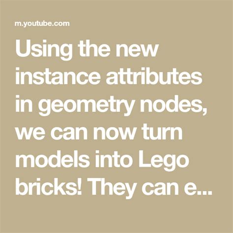 Using The New Instance Attributes In Geometry Nodes We Can Now Turn