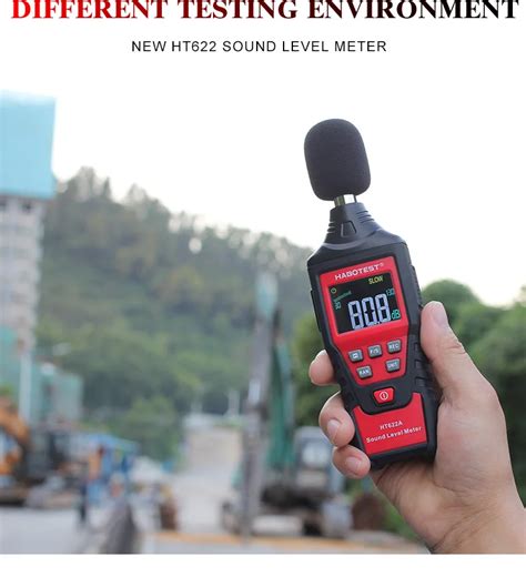 Habotest Ht622b Digital Sound Level Meter Max Min Hold With Fast Slow
