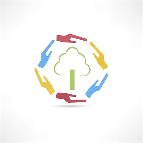 Environment Tree Ecology Vector Hd Images Green Tree Icon Vector Ecology Creative Evolution