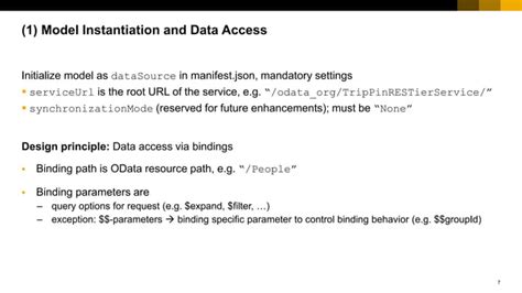 Ui5con Presentation On Ui5 Odata V4 Model Pptx