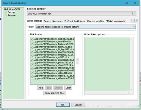 【opencv】codeblocksopencv32环境搭建九栋老王的博客 Csdn博客codeblocks搭建opencv