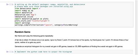 Solved In Setting Up The Default Packages Numpy