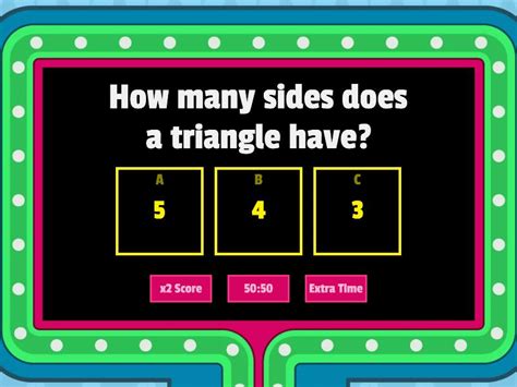 2d And 3d Shapes Questions Gameshow Quiz