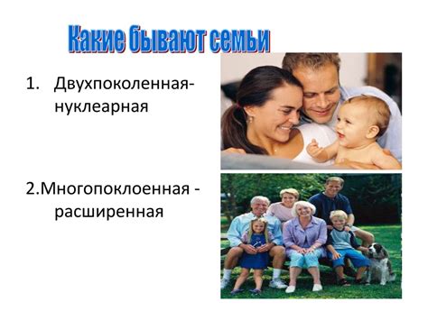 Семья Жизненный цикл семьи Виды семьи презентация онлайн