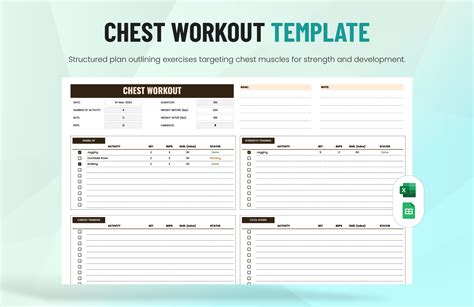Workout Routine Excel Sheet Infoupdate Org Workout Routine Excel Sheet Infoupdate Org