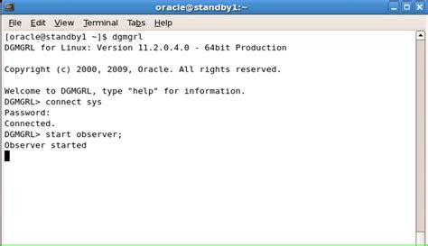 Fast Start Failover Disabled Database Tutorials