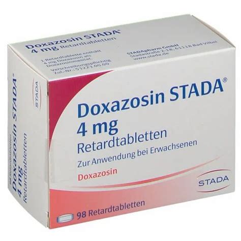 Doxazosin 4 Mg Tablets At ₹ 55 Box In Bengaluru Id 2853488795712