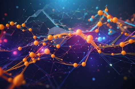 Premium Ai Image Big Data Visualization Social Network Or Business Analytics Representation