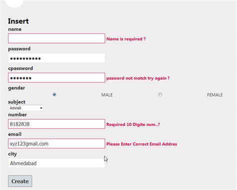 Mvc4 Validation Using Razor View In Codelearne