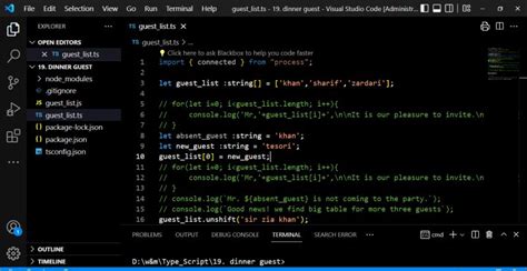 how to manage your dinner guest list with typescript rashid abbas