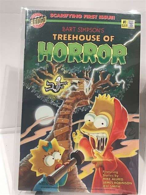 Bart Simpson S Treehouse Of Horror 1 1995 Comic Books Modern Age Bongo Humor Satire