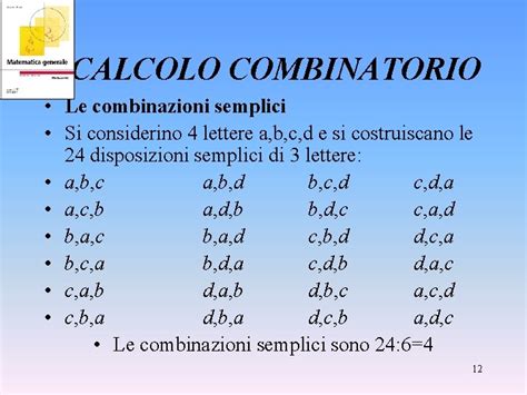 Calcolo Combinatorio Principio Fondamentale Del Calcolo Combinatorio Se