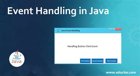 Event Handling In Java A Quick Glance Of Event Handling In Java