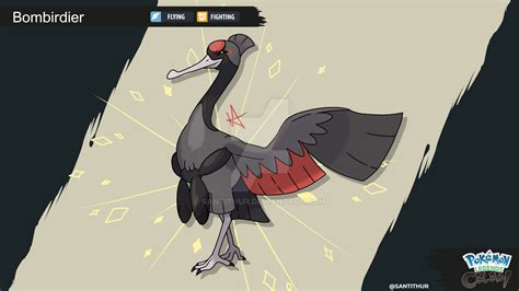 Shiny Johtoan Bombirdier By Santithur On Deviantart