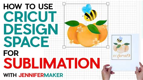How To Use Cricut Design Space For Sublimation Designs Youtube