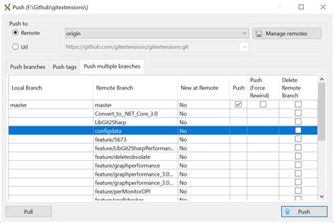 fix 7077 hide push checkbox cells when there s no local branches by hieuxlu · pull request