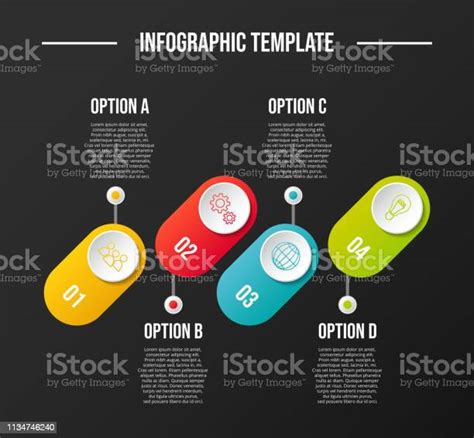 다채로운 비즈니스 아이콘과 차트인포 그래픽 템플릿 벡터 0명에 대한 스톡 벡터 아트 및 기타 이미지 0명 3차원 형태 4