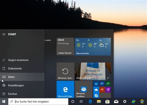 Startmenü Als Eigenständiger Prozess In Der Windows 10 1903 Deskmodder De