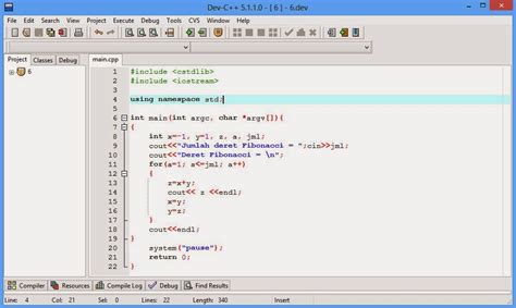 Dunia Informatika Menghitung Bilangan Fibonacci