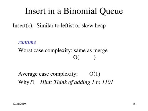 Ppt Cse 326 Data Structures Binomial Queues Powerpoint Presentation Id9250981