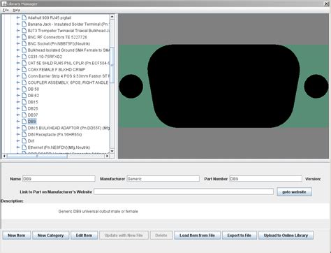 File Window Cutoutlibrary Db9a NEW Png Protocase Designer Documentation