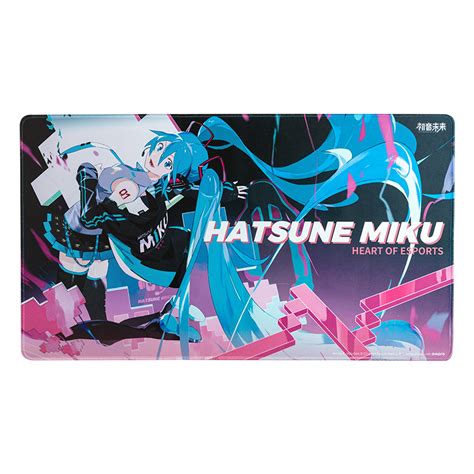 Official Large Miku Mouse Pad Hatsune Miku Game Room Decor Regisbox