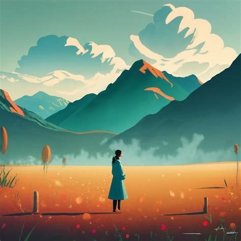 외로움을 달래기 위해 혼자 있다