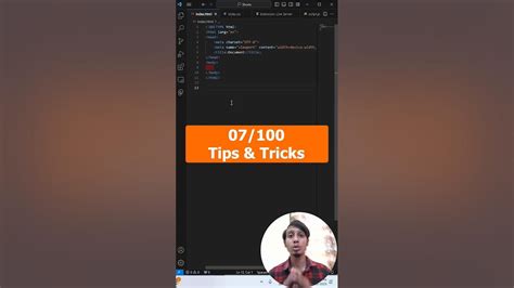 07100 Tips And Tricks Another Shortcut For Html Boilerplate Htmlcss