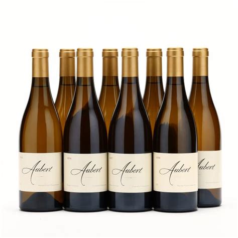 2014 2016 2017 And 2018 Aubert Lot 2096 The Joel Fleishman Fine Wine