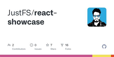 Github Justfsreact Showcase