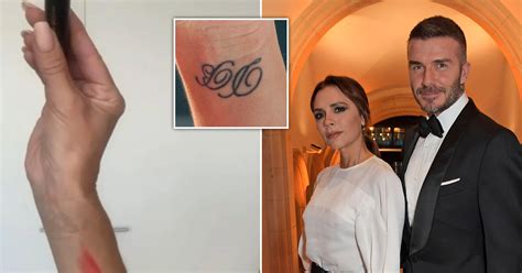 David Beckham Hebrew Tattoo