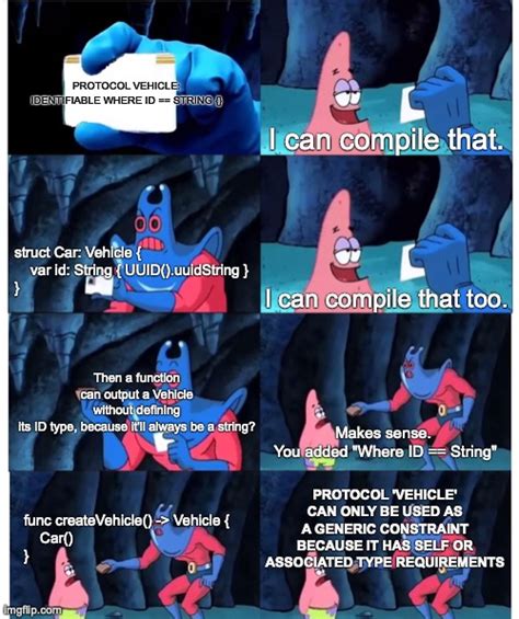 protocols with constraints can be maddening what am i missing here that prevents this from