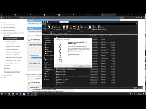anaconda3 install anaconda python jupyter notebook and spyder on