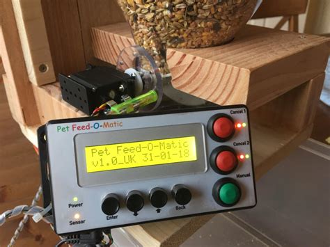 Easy To Build Pet Feeder Phone App Control Soon Arduino Project Hub