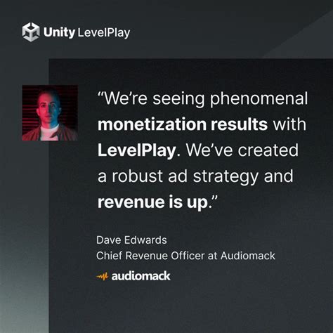 Unity Grow On Linkedin Audiomack Made The Move To Unity Levelplay And