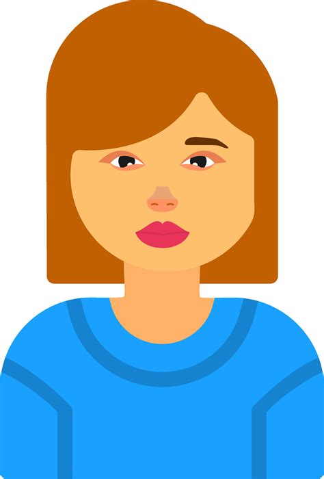 Girl Vector Icon Design 26070180 Vector Art At Vecteezy