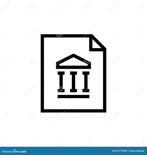 Icono De Datos Financieros En Vector Logotipo Stock De Ilustración