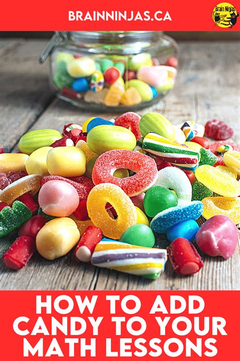 How To Add Candy To Your Math Lessons Ninja Notes