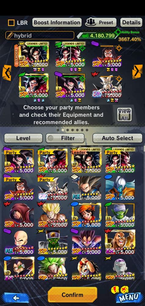 Is There Any Way I Can Improve This Team R Dragonballlegends
