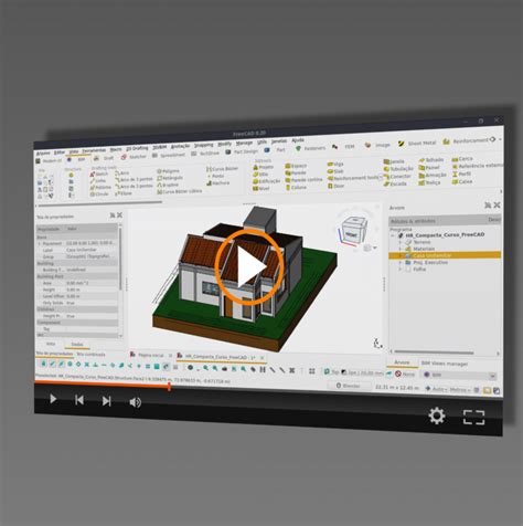 Freecad Construção Bim Hr Compacta