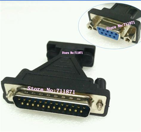 Serial Rs232 Db9 Female To Db25 Male Adapter Conne Grandado
