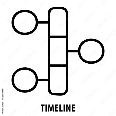 Timeline Schedule Chronological Order Progress History Timeline Icon Timeline Concept